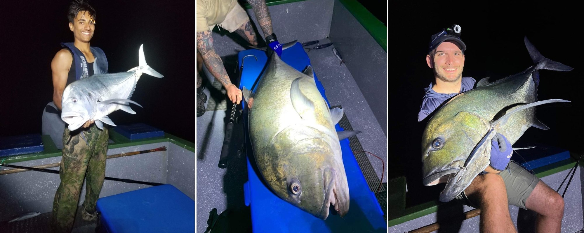 GT Night Fishing Rarotonga | Giant Trevally Fishing Charters